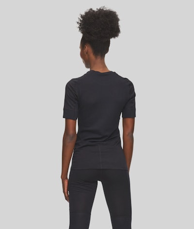 Lithe Tech-Wool Tee - Sort