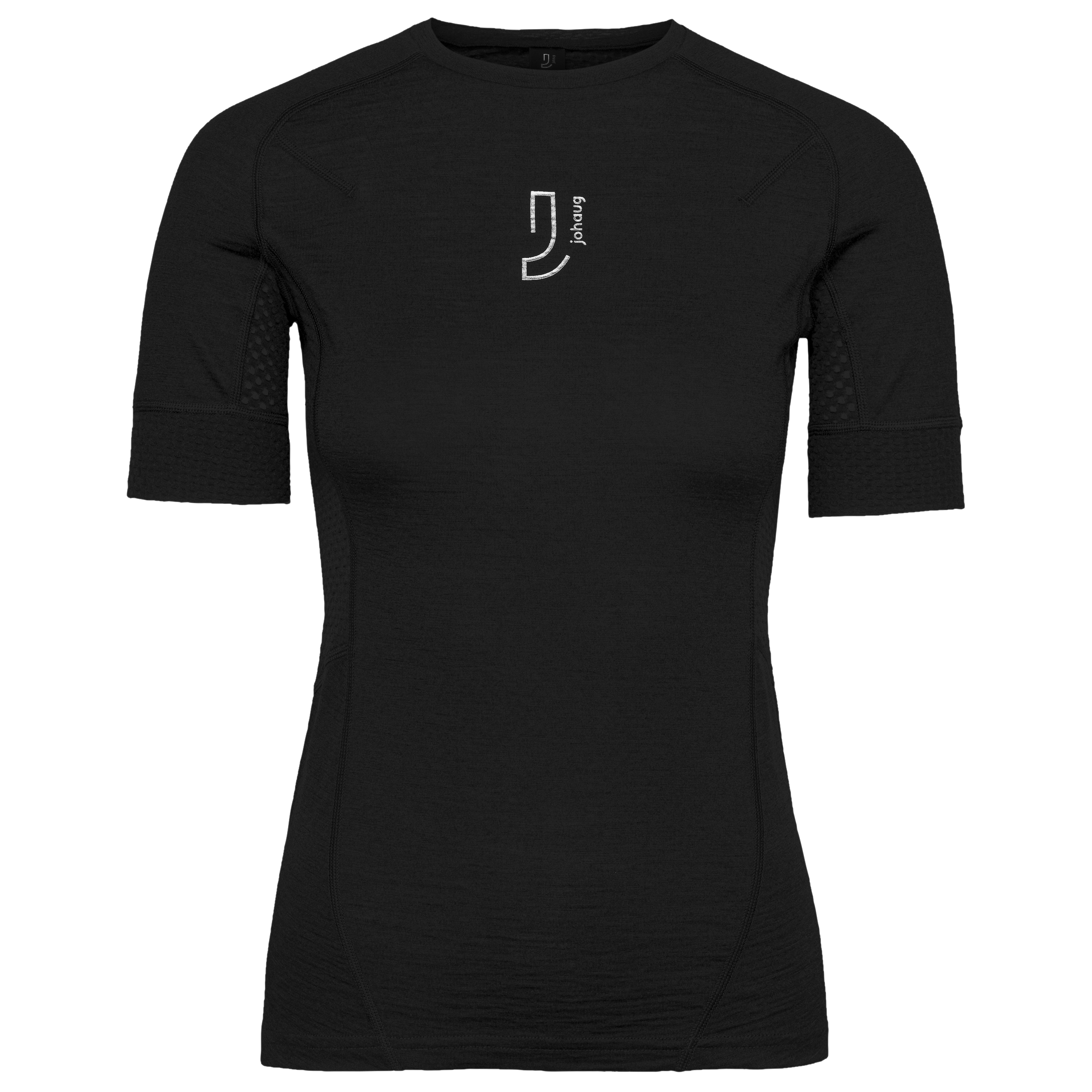 Lithe Tech-Wool Tee - Sort